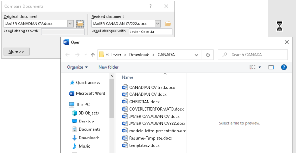 How To Compare Two Word Documents For Differences Javier Techno Review